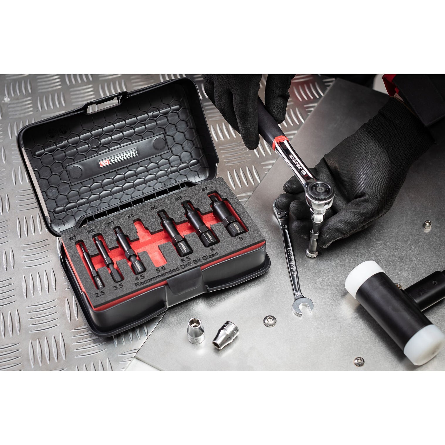 Jeu d'extracteurs OGV® Grip®, 7 pièces – FACOM FRANCE