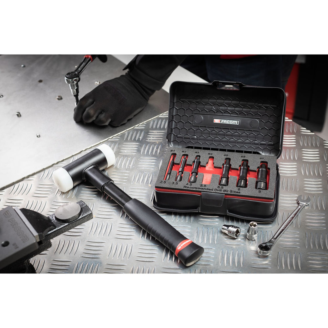 Jeu d'extracteurs OGV® Grip®, 7 pièces – FACOM FRANCE