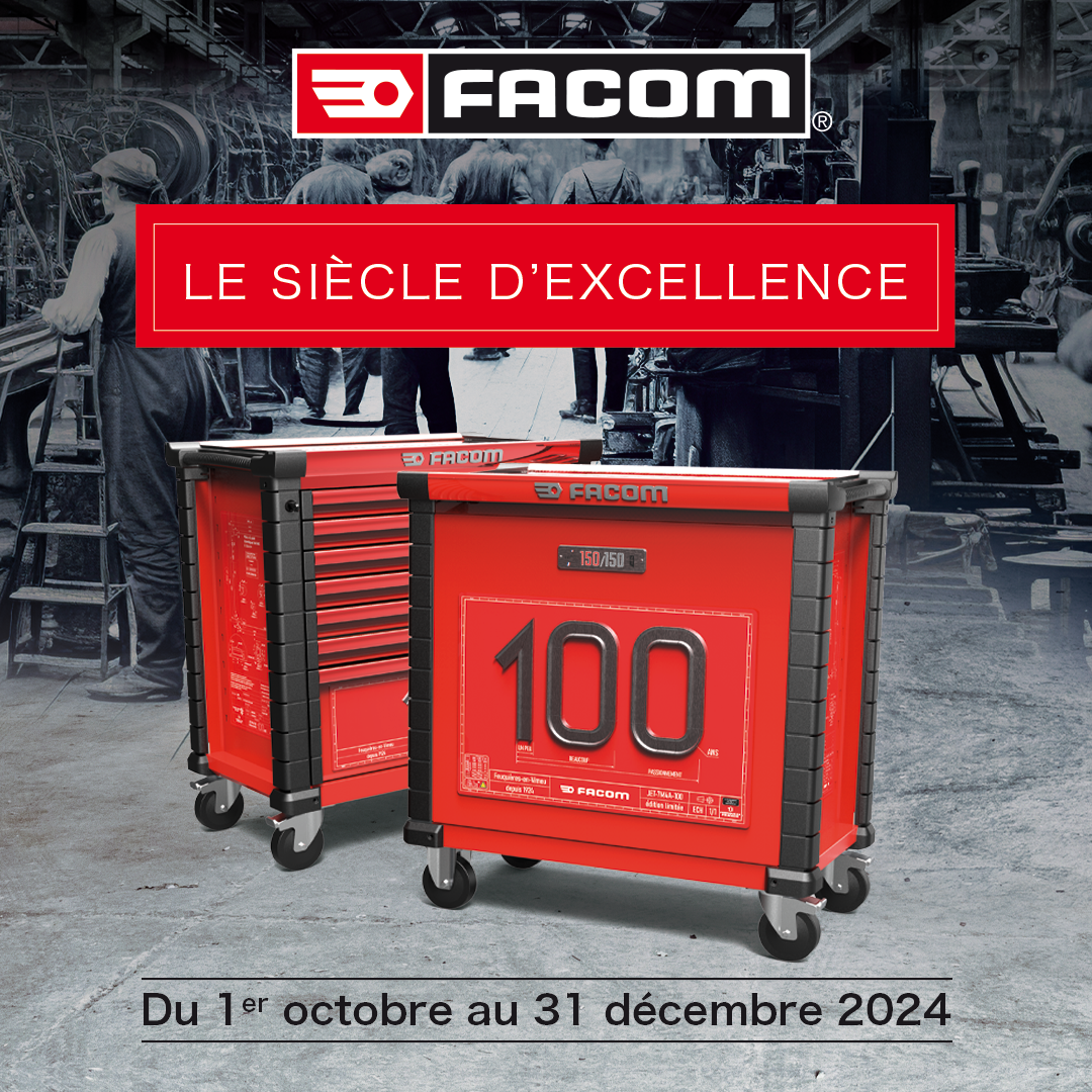 FACOM, expert en outillage et rangement professionnel en France depuis