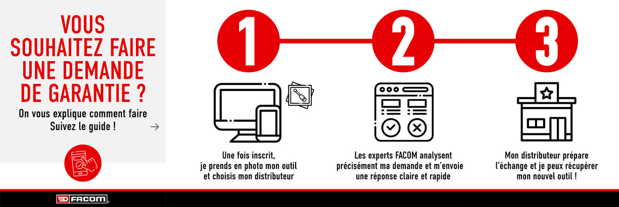 Faire ma demande de garantie FACOM – FACOM FRANCE