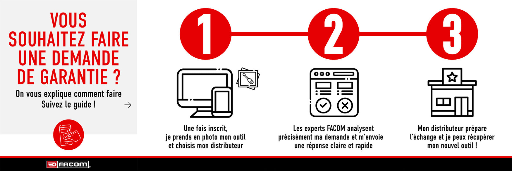 Faire ma demande de garantie FACOM – FACOM FRANCE